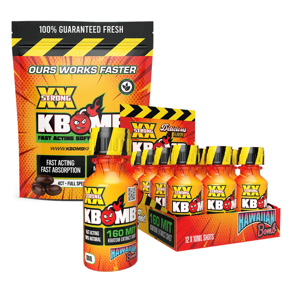 KBomb Kratom Shot | The Original Kratom Shot