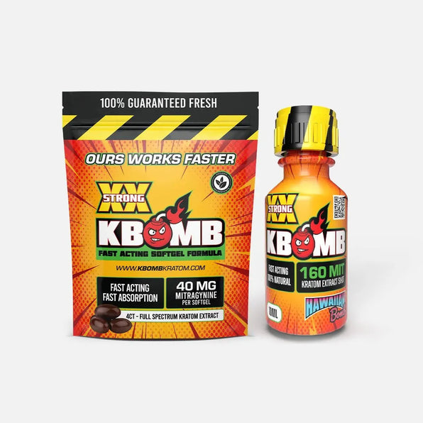 KBomb Kratom Shot | The Original Kratom Shot